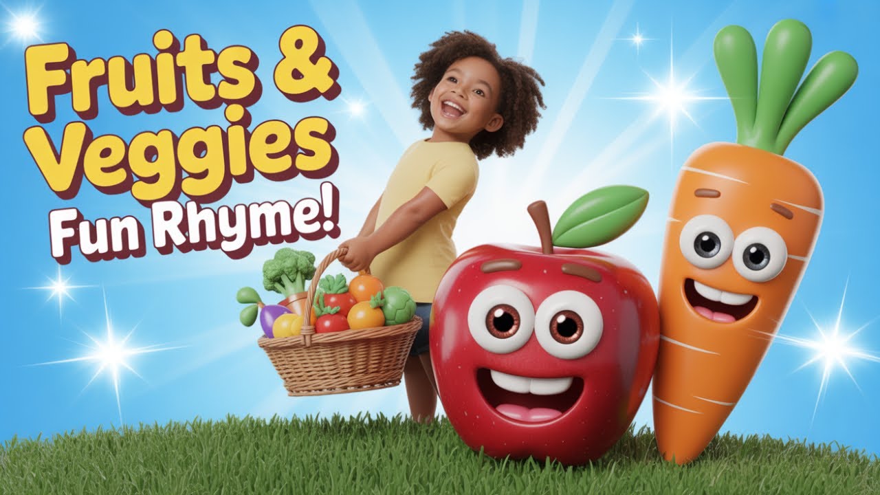 Let’s sing and learn with the Fruits and Vegetables Song for Kids! 🍎🥕 ...