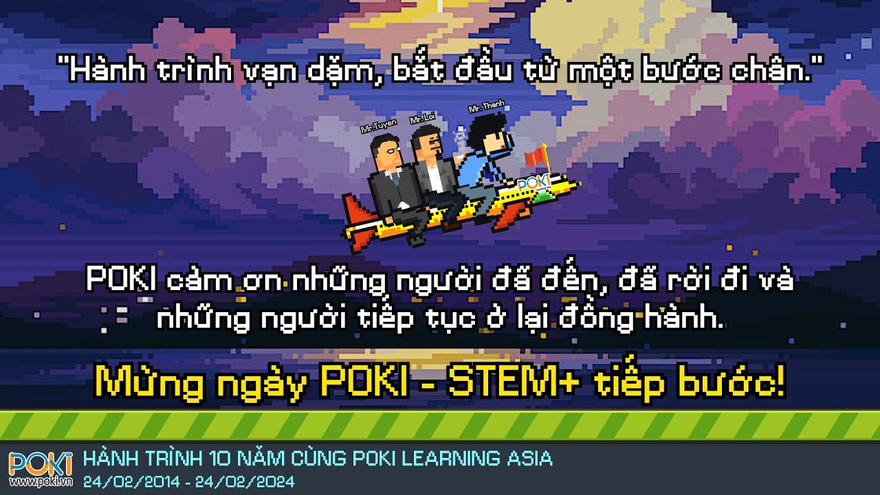 KỶ NIỆM 10 NĂM POKI LEARNING ASIA - YouTube