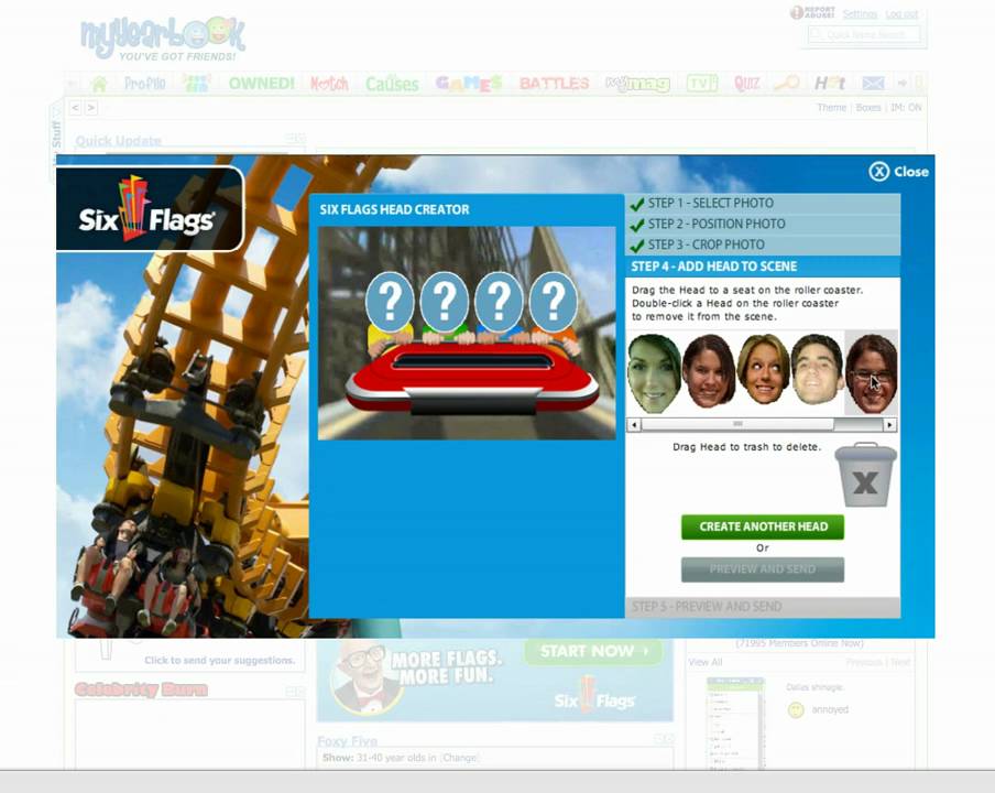 myYearbook Six Flags - YouTube