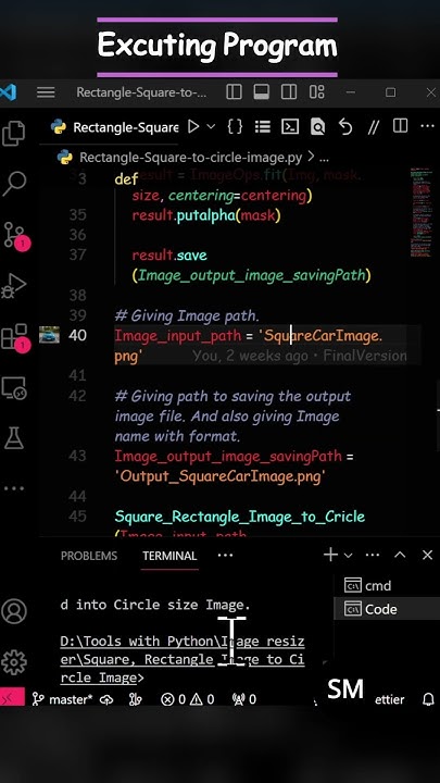 Square Image To Circle Image Converter With 25 Lines Of Python Sm Ctr Shorts 142 Codeshorts
