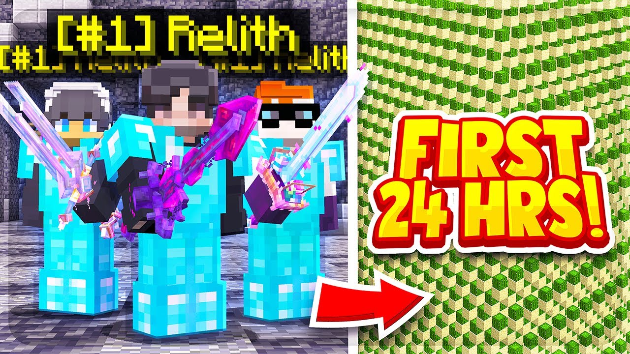 MY *INSANE* FIRST 24 HOURS ON FACTIONS! | Minecraft Factions | Complex ...