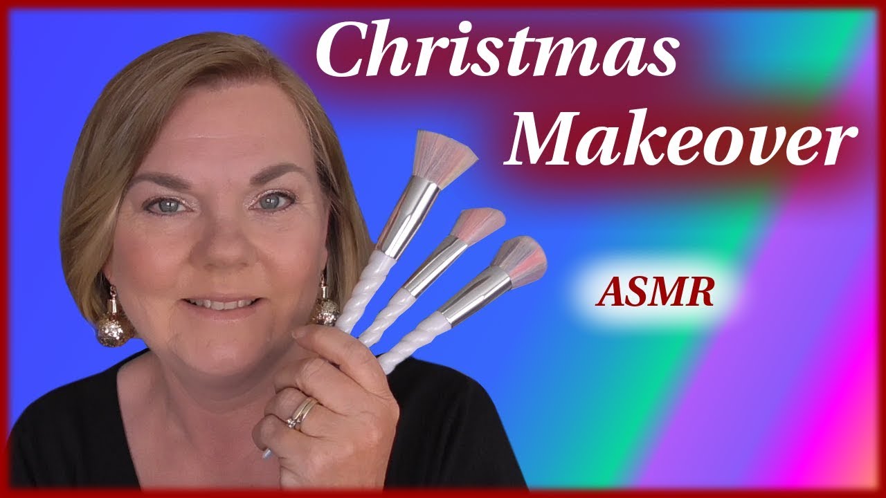 ASMR Christmas Holiday Makeover - YouTube
