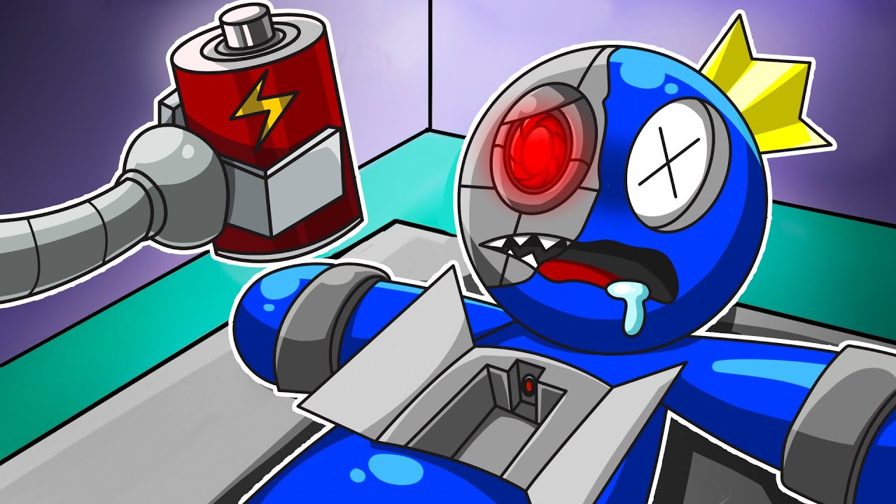 Rainbow Friends 2: Blue's Robotic Transformation | What Happened To ...