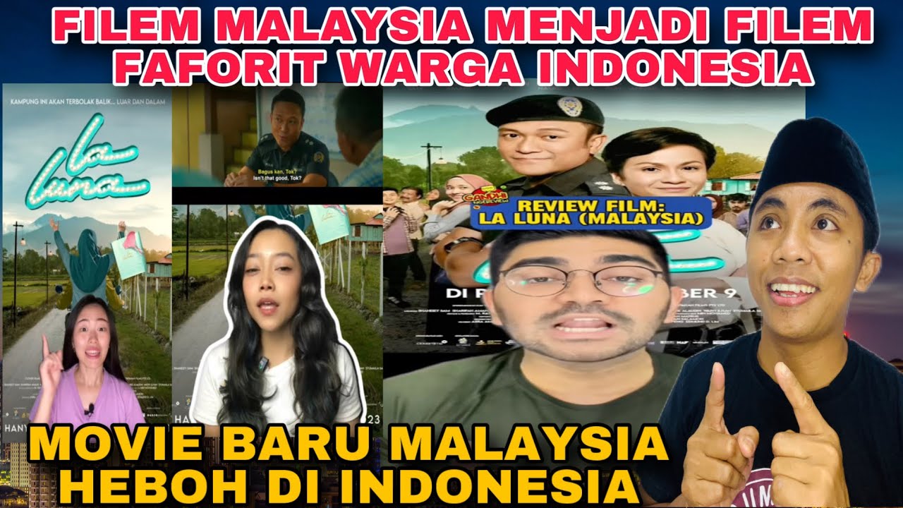 FILEM MALAYSIA ADALAH FILEM FAFORIT WARGA INDONESIA 😱 - YouTube