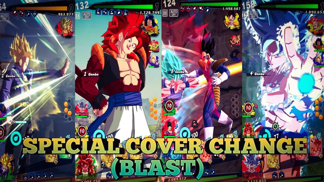 Cover Change ( Blast ) #1 | Db legends , Gogeta ,Ssj Trunks - YouTube
