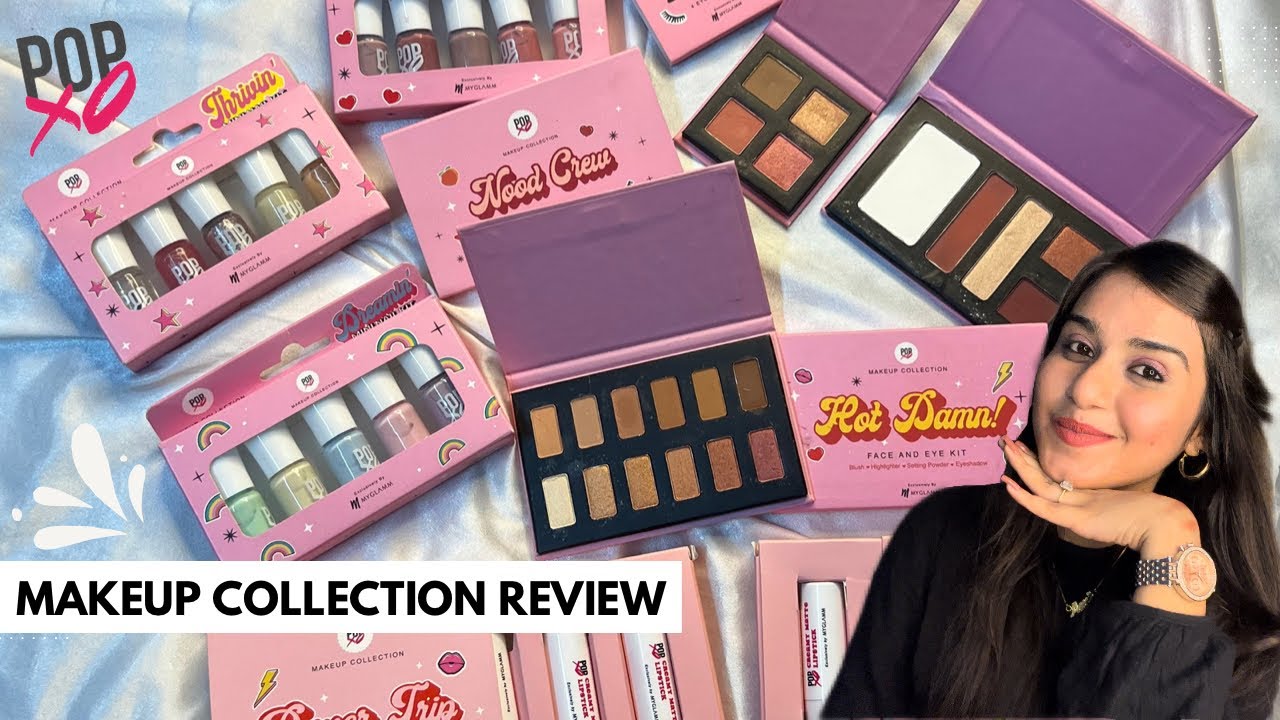 Myglamm Popxo makeup collection review | Affordable quality | - YouTube