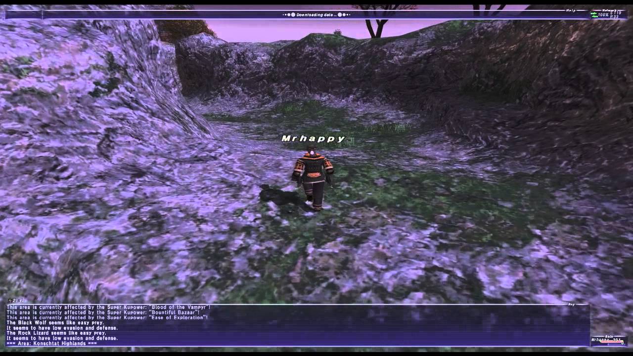 Let's Play FFXI (2014) Part 3 - Trip to Valkurm Dunes - YouTube