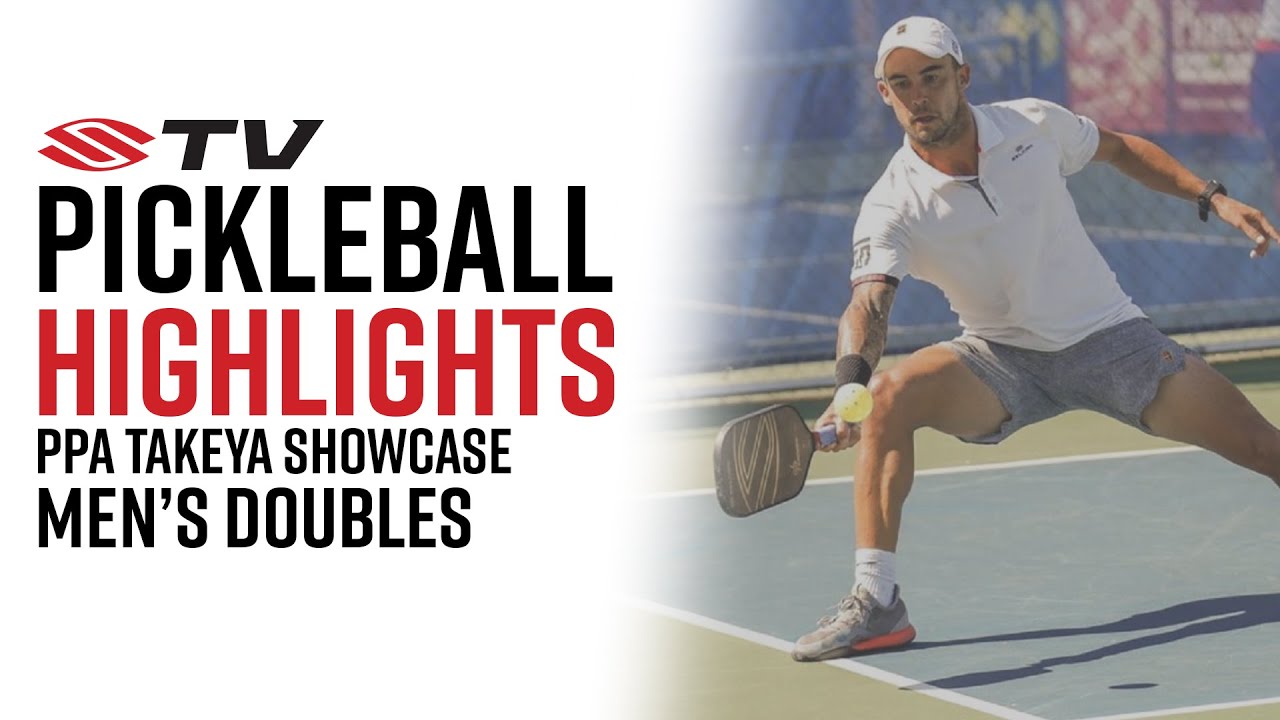 The Riley Newman/Tyson McGuffin Defended Lob Pickleball Highlight ...