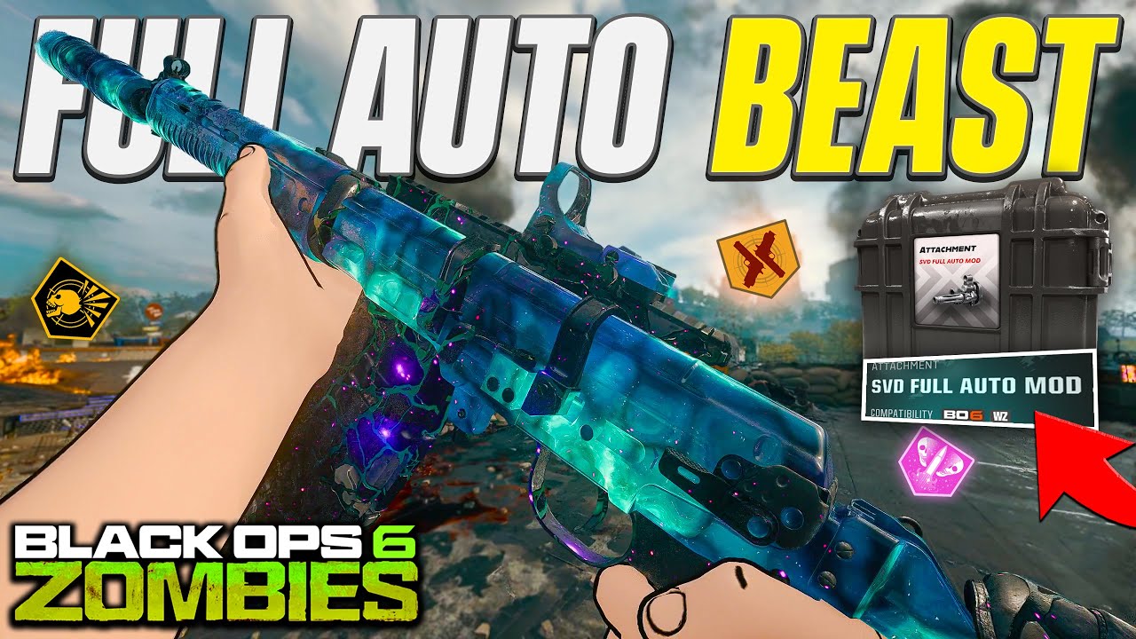 The *NEW* Full-Auto Sniper Shotgun Is INSANE! ( SVD Full-Auto ...