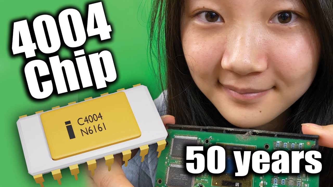 HAPPY ANNIVERSARY TO THE 4004 CHIP -- THE WORLD'S FIRST MICROPROCESSOR ...