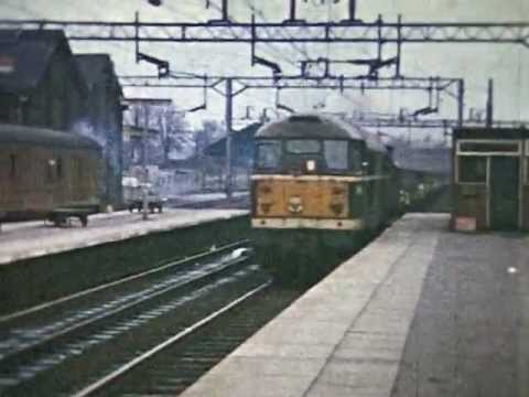 British Railways Diesel & Electric 1960's Hemel Hempstead - YouTube