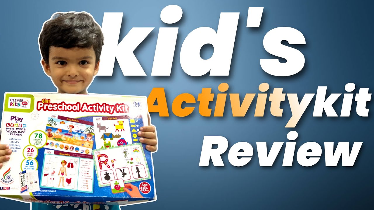 Review of preschool and Playgroup learning kit(1.5 to 2.5 years) with ...