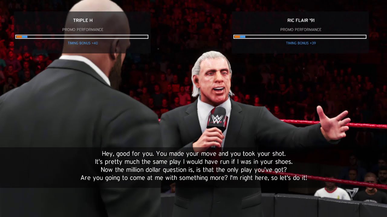WWE 2K20 | RAW | Ric Flair (PROMO) - YouTube