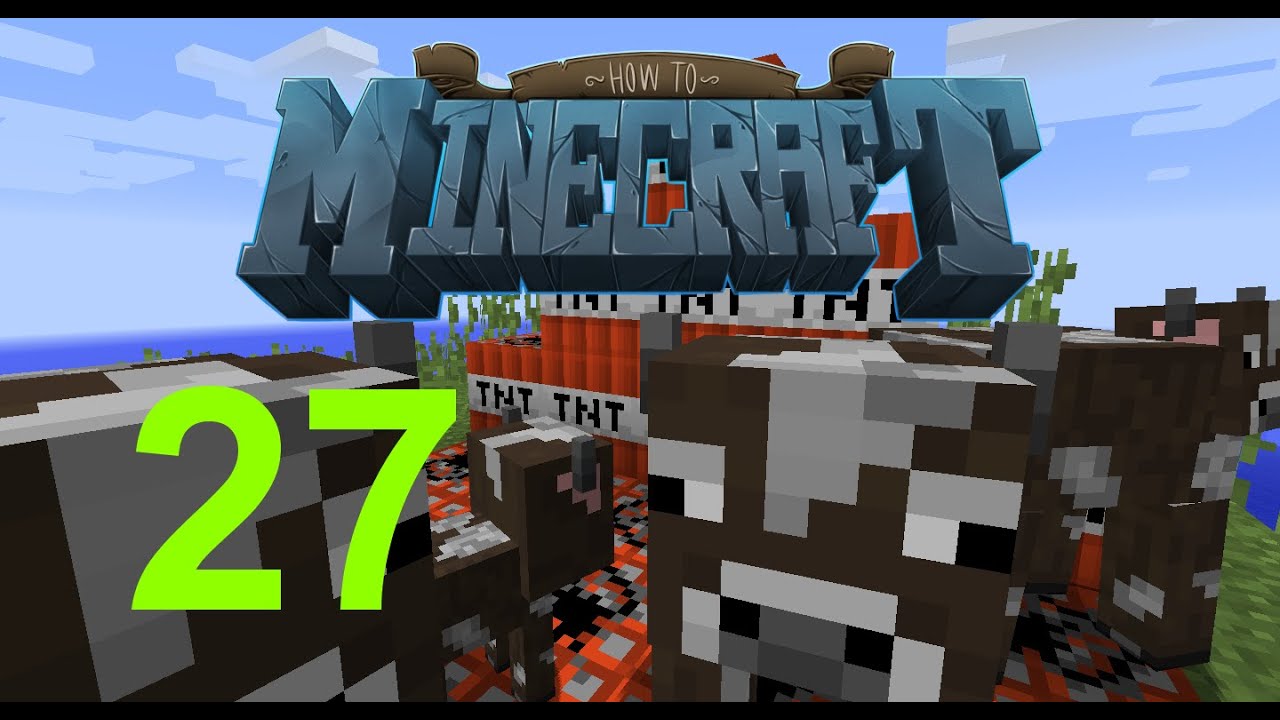 Minecraft: SMP HOW TO MINECRAFT #27 "COW FARM" with JeromeASF - YouTube