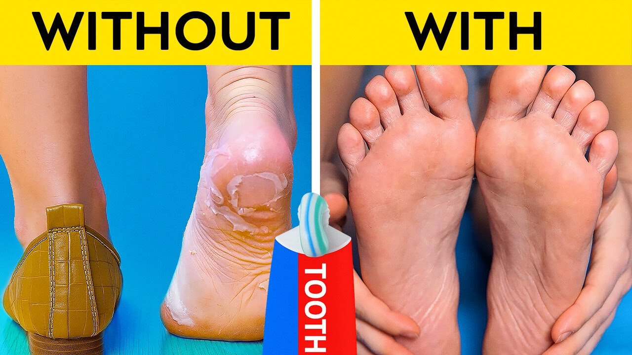 Clever Foot Care Tips to Keep Feet Healthy and Soft 🦶 - YouTube