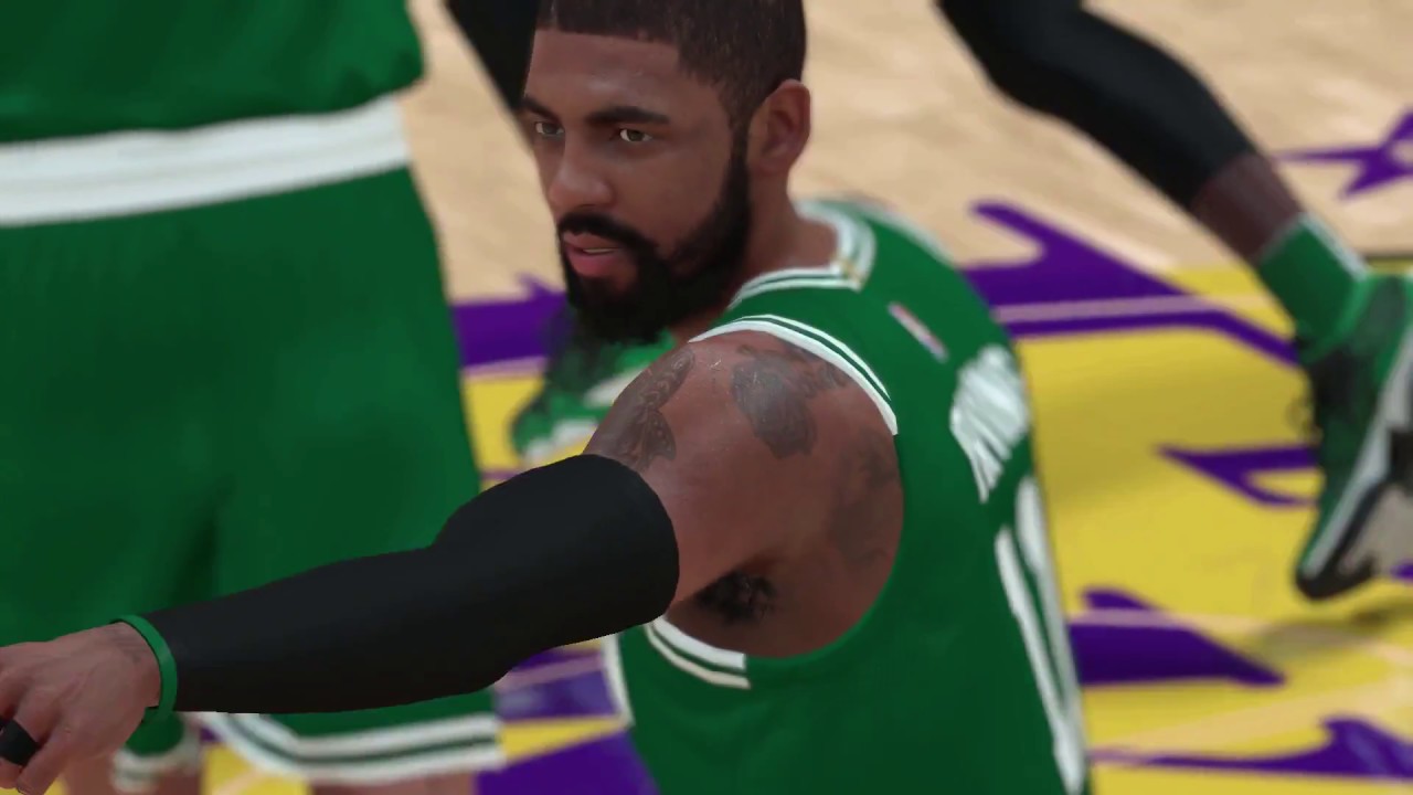 NBA 2K18 GAMEPLAY!!! KYRIE ON BOSTON,NEW SHOT METER & MORE!!! (SPECIAL ...