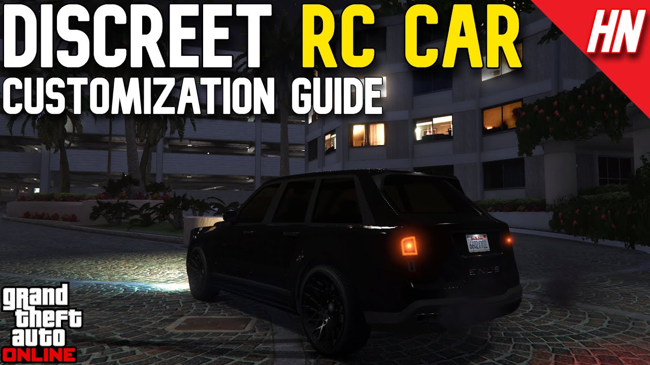 How To Make A Discreet Remote Control (RC) Car In GTA Online! - YouTube