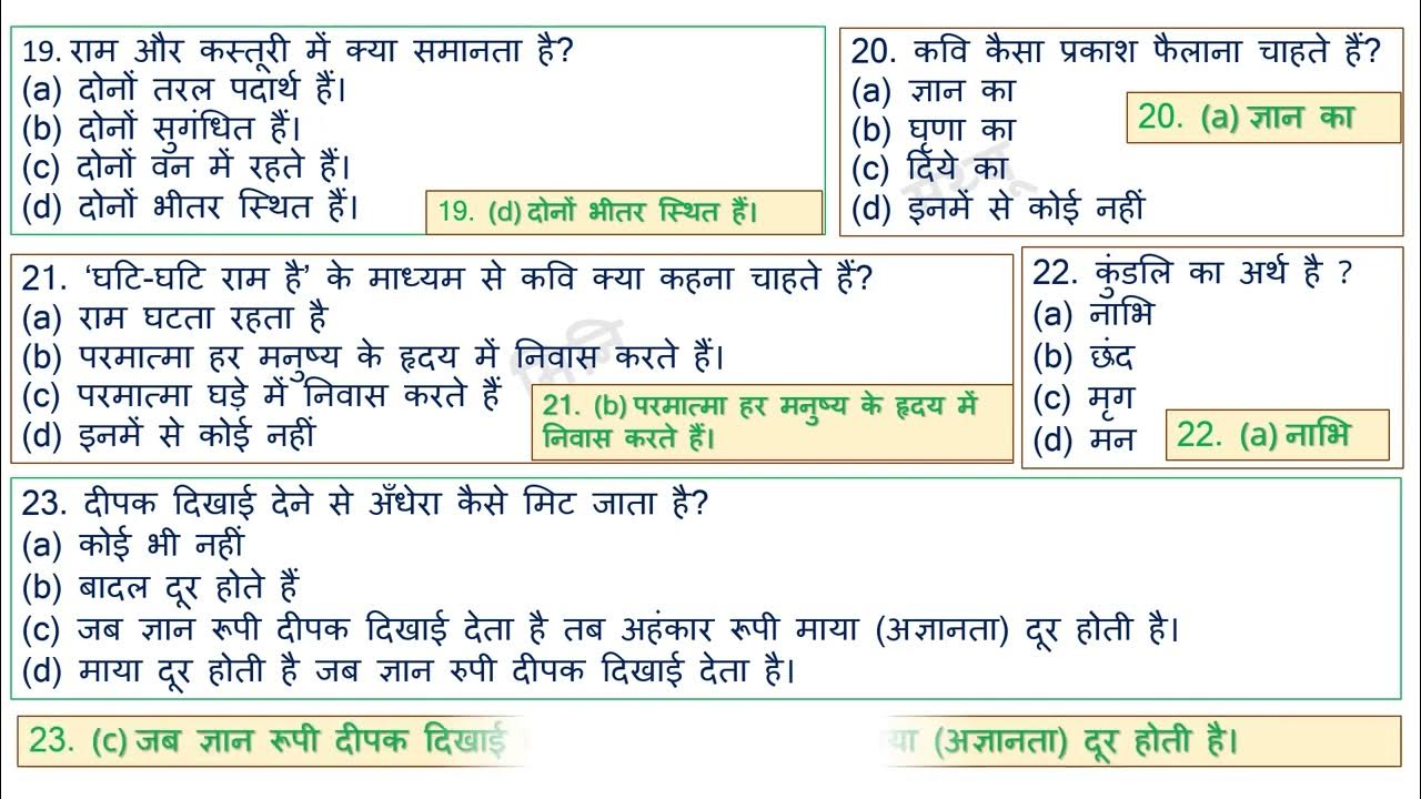 Learn With Mini Mathew MCQ CLASS 10 CH 1 SAKHI KABIRDAS CBSE HINDI learn-with-mini-mathew-mcq-class-10-ch-1-sakhi-kabirdas-cbse-hindi