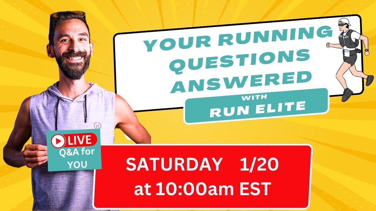 🔥LIVE: Q&A with Andrew Snow from Run Elite 👟 - YouTube