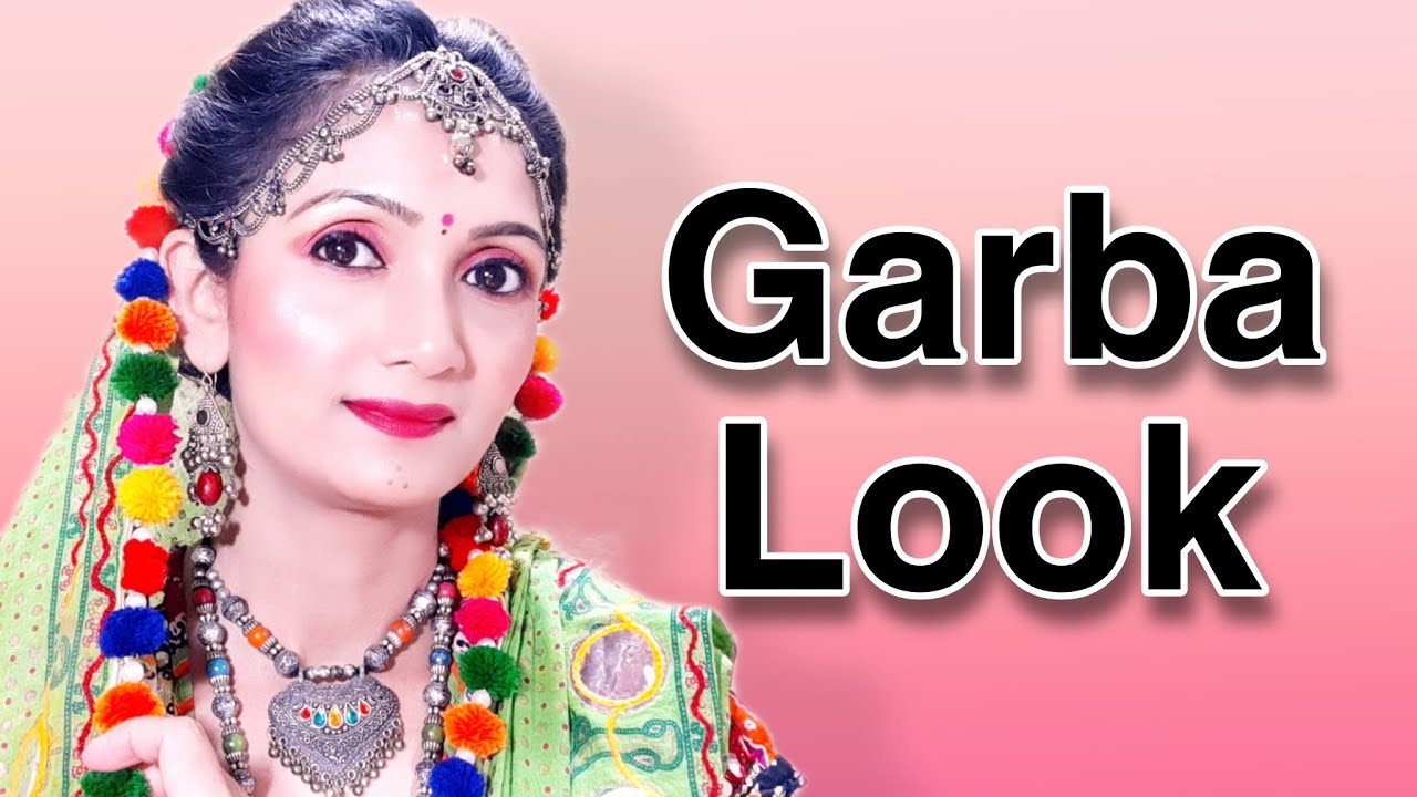 Easy Garba Makeup Look | Navratri Makeup💃🏽 - YouTube
