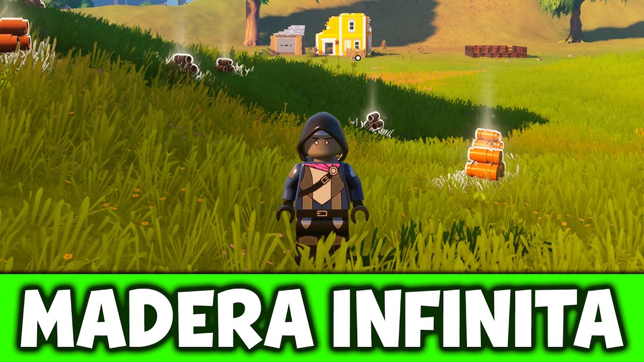 TRUCO MADERA INFINITA LEGO FORTNITE Guía Español - YouTube