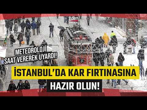Meteoroloji’den Kar ve Kuvvetli Yağış Uyarısı! İstanbul Dahil Birçok Kent İçin Alarm - TGRT Haber