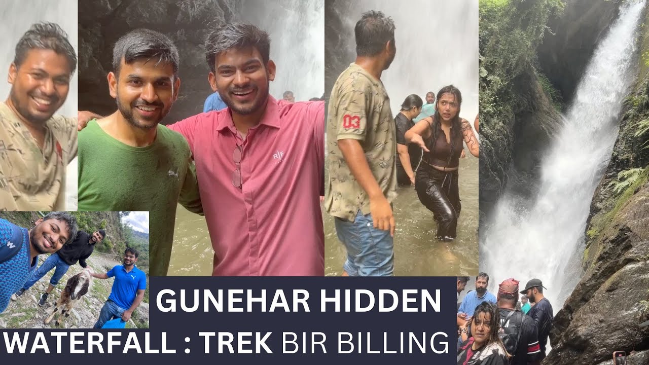 GUNEHAR HIDDEN WATERFALL | Trek Bir Billing | Himachal - YouTube