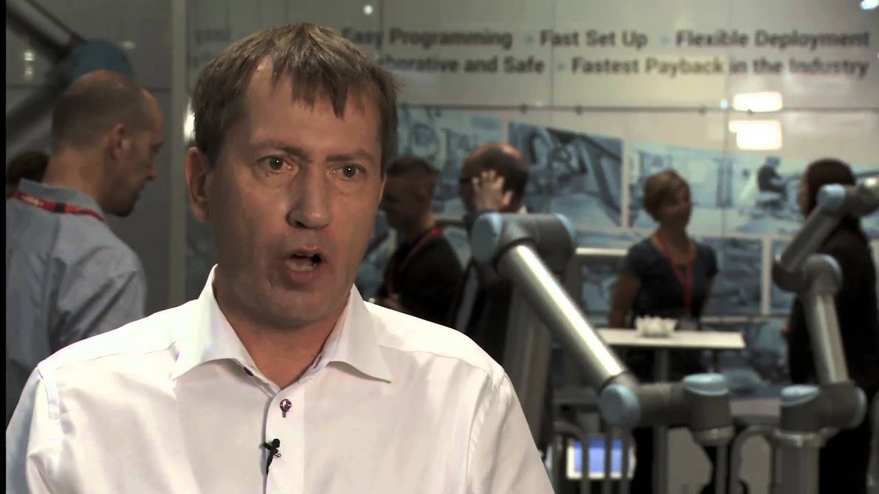 Statement Enrico Krog Iversen, CEO, Universal Robots - YouTube