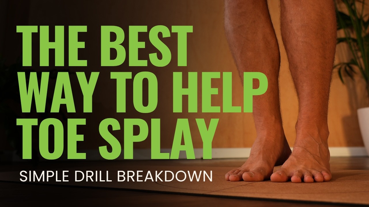 Toe Splay Drill To Help Improve Foot Strength & Dexterity - YouTube