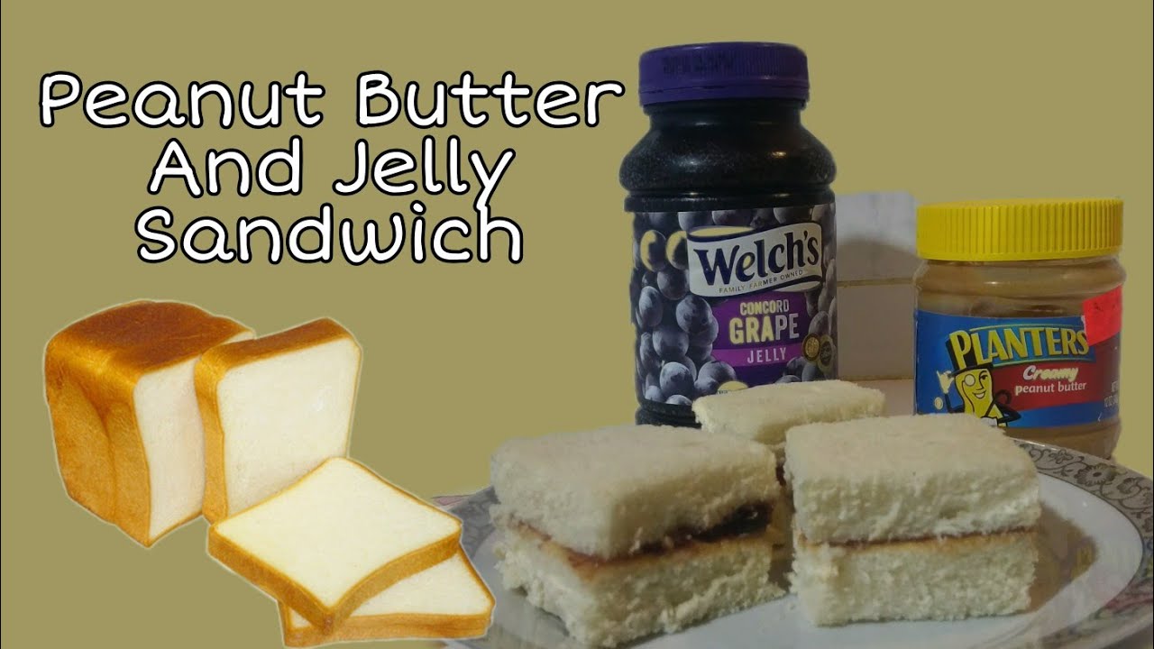Easy Peanut Butter And Jelly Sandwich | PBJ Sandwich | Recipes By Chef ...