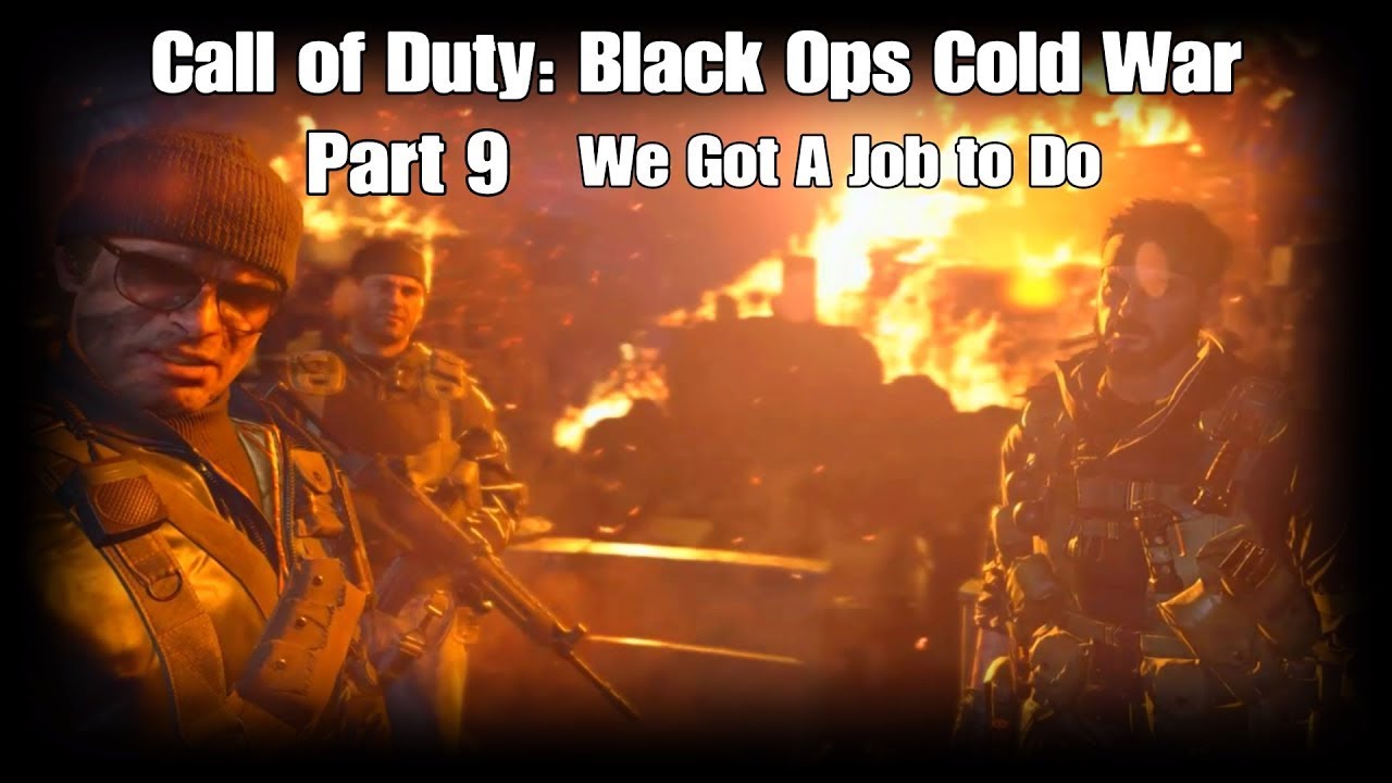 CALL OF DUTY BLACK OPS COLD WAR PS5 Walkthrough Gameplay Part 9 ...