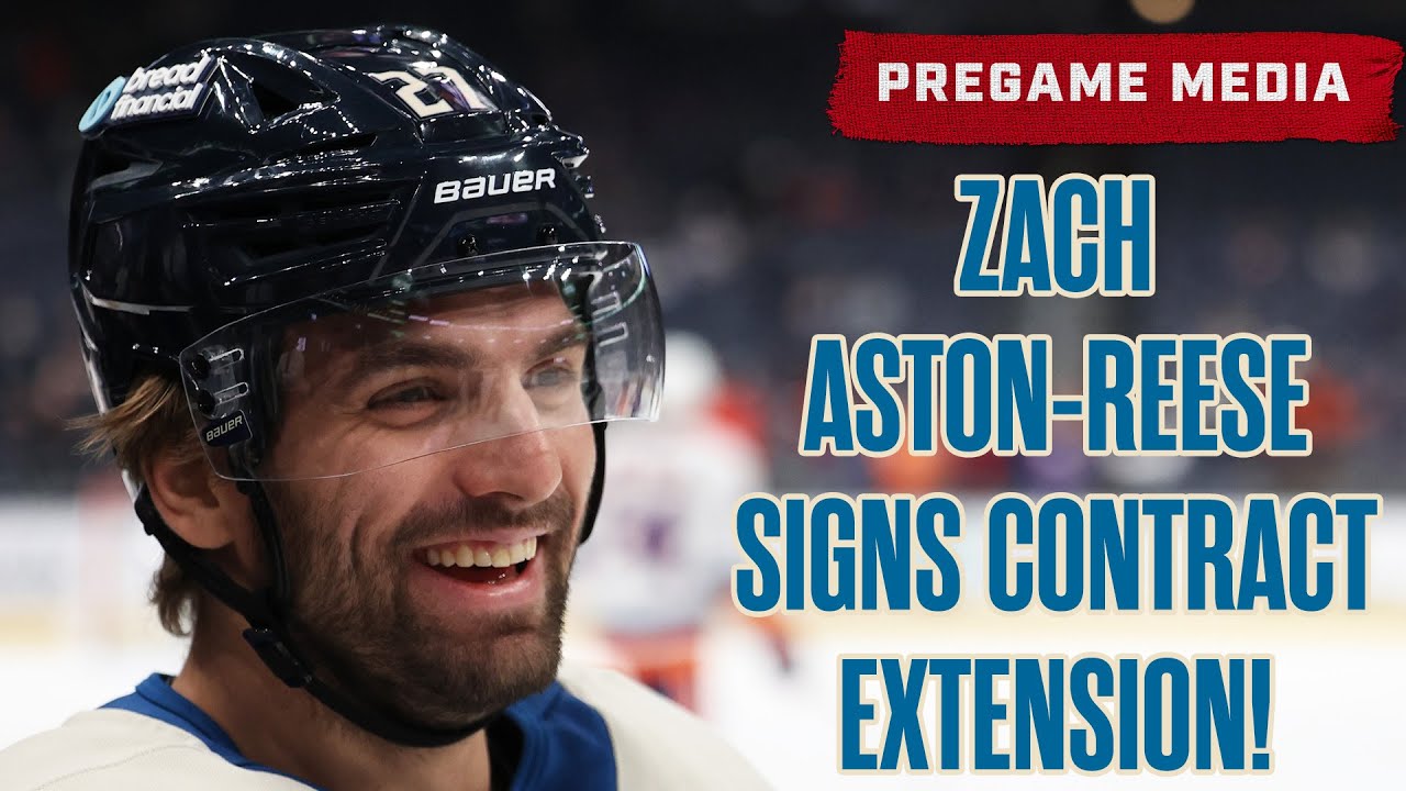 ZACH ASTON-REESE SIGNS CONTRACT EXTENSION WITH THE BLUE JACKETS! 💥💥💥 ...