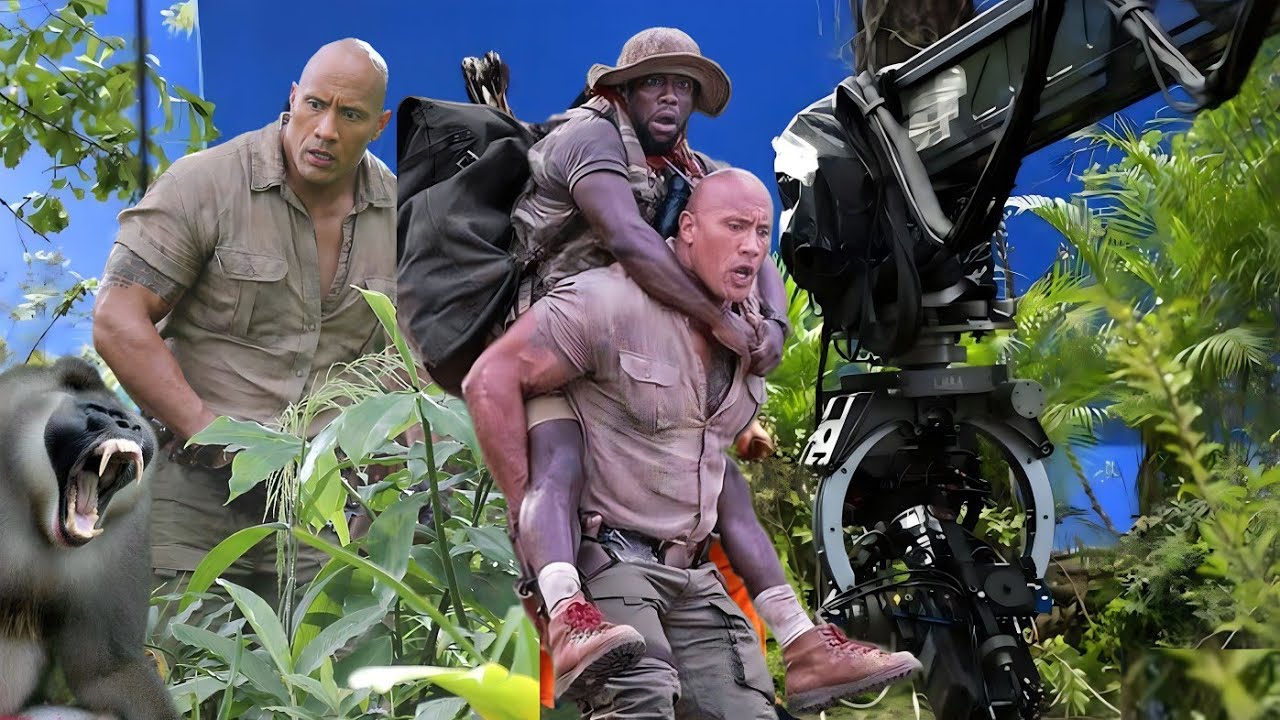 Jumanji 2: Behind The Scenes | Making of Jumanji The Next Level ...
