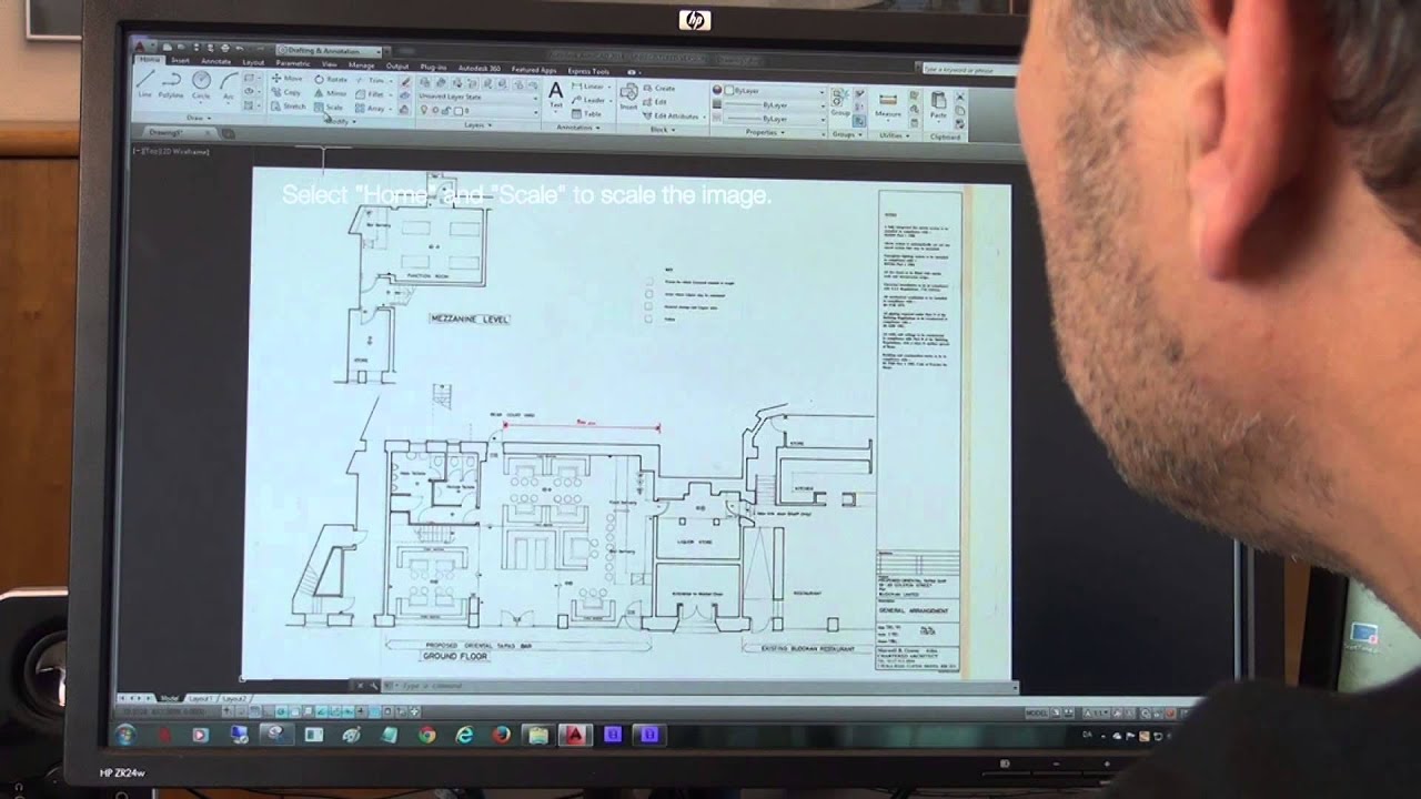 Using your Contex scanner with AutoCAD - YouTube