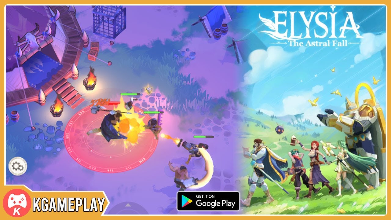 Elysia The Astral Fall Gameplay Android iOS Games - YouTube