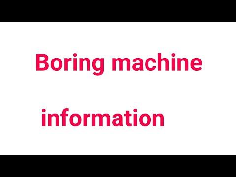 # machine boring information #मशीनों द्वारा जमीन के अंदर से पानी ...