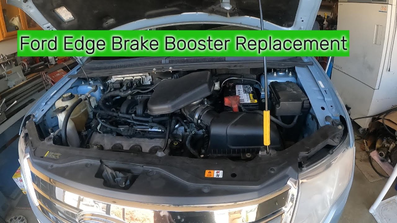 2008 Ford Edge Brake Booster Replacement - YouTube