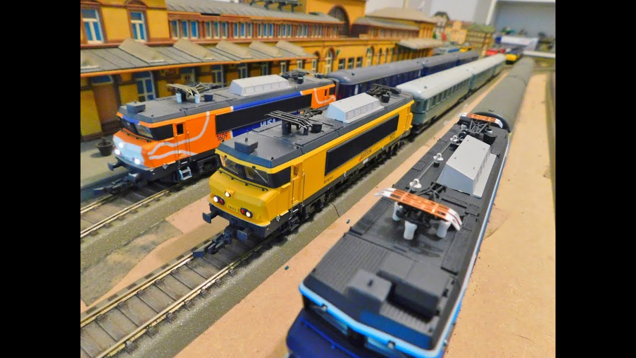 Roco Ho Dcc Model Train Layout Update 284 Railion 1600 - YouTube