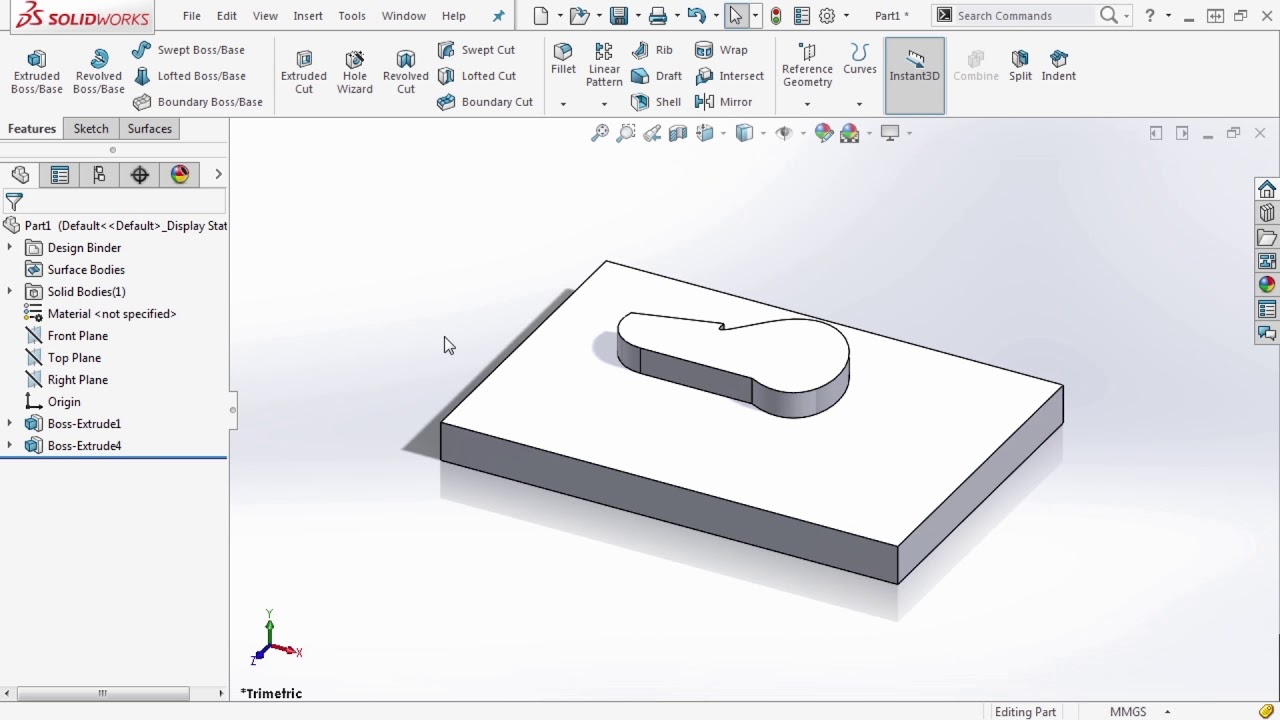 SolidWorks Tutorial #9 Customizing Shortcuts Mouse Gestures - YouTube