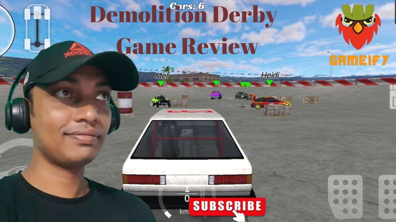 Crazy Demolition Derby Game Review - YouTube