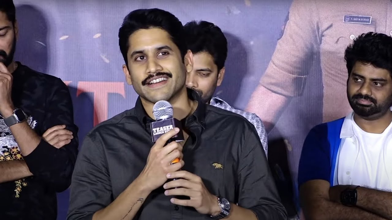 Yuva Samrat Naga Chaitanya Speech at #Ugram Teaser Launch Event | YouWe ...
