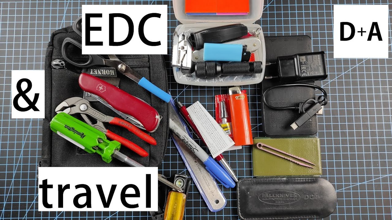 EDC travel kit - YouTube