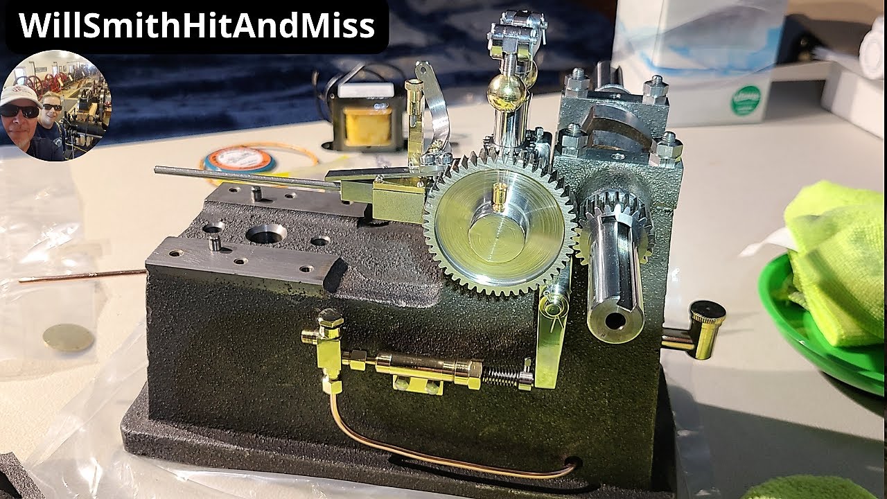 Part 4: Debolt Star Scale Model Hit & Miss Engine Build - YouTube