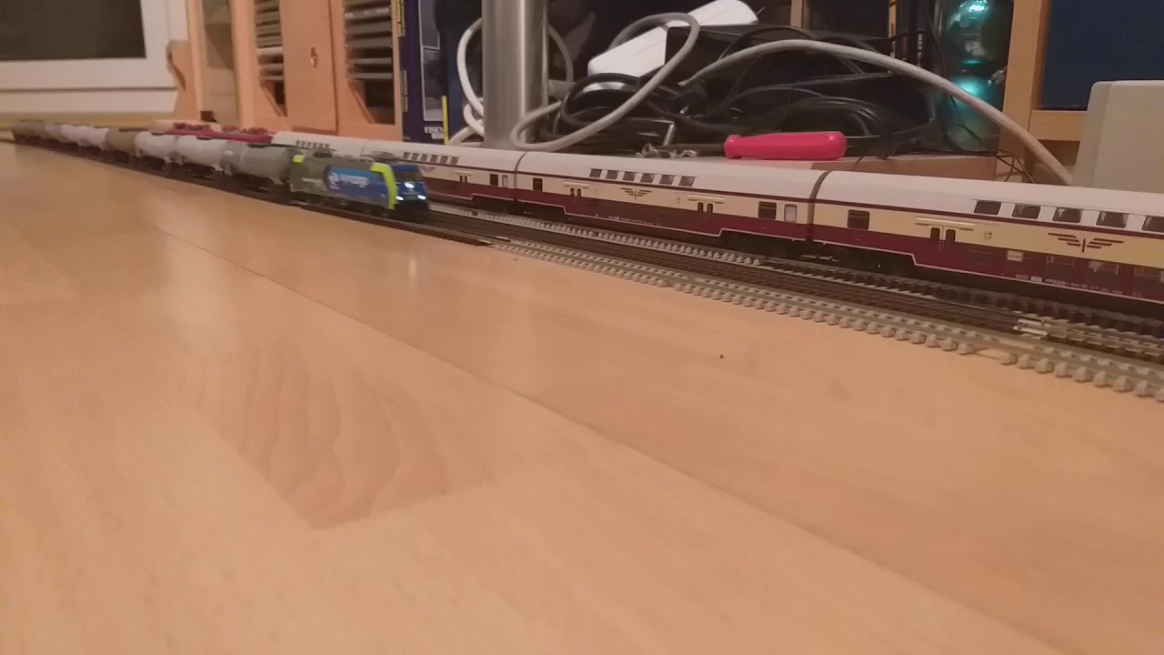 Tillig TT PKP BR 186 Kesselzug - YouTube