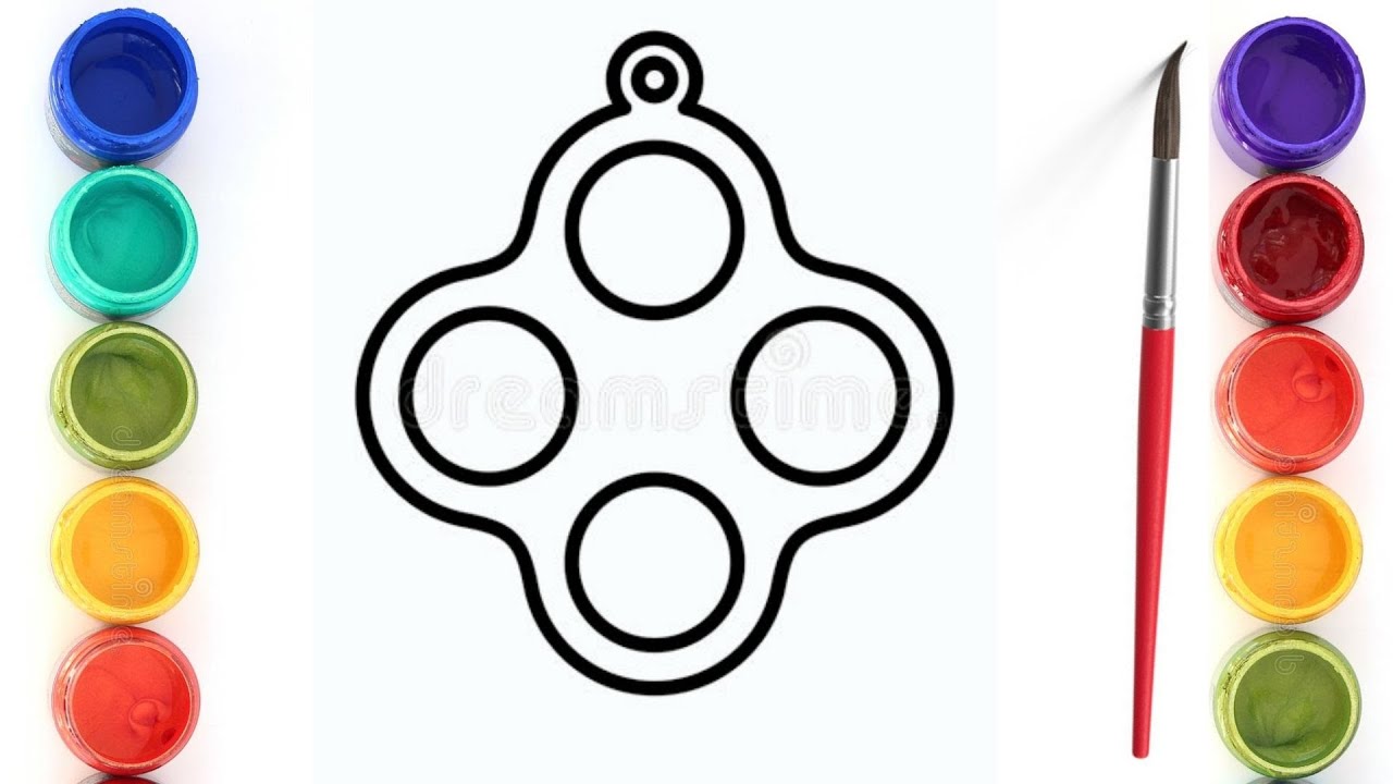 How to draw a simple dimple for children | Bolalar uchun oddiy ...