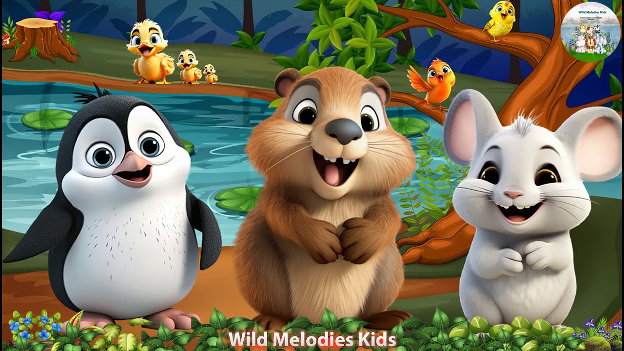 Animal Sounds: Penguin, Beaver, Centipede, Chinchilla - Animal Video ...