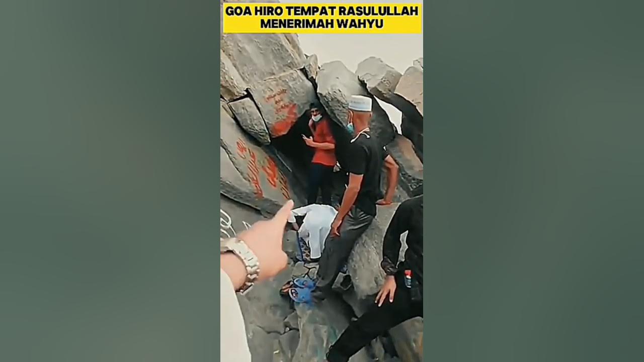 Inilah penampakan gua Hiro. - YouTube