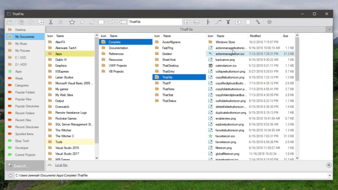 Column Browser and Favorites - YouTube