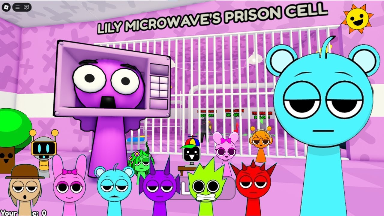 Sprunki Sky Playing Microwave Barry's Prison Run Obby | ROBLOX | Incredibox Sprunki - YouTube