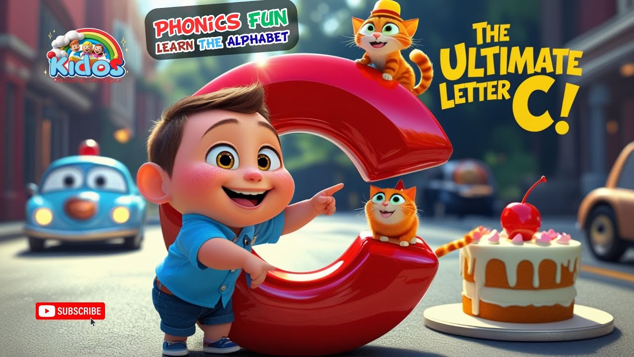 The Ultimate Letter C Song for Kids! Phonics Fun Learn the Alphabet ...